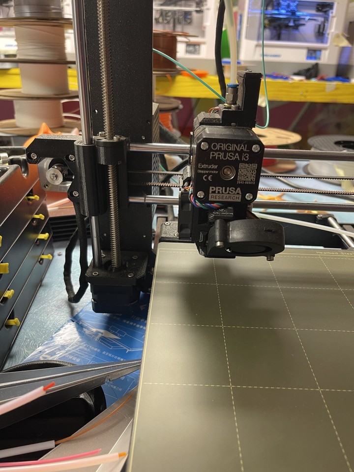 Original Prusa i3 MK3 3d Printer, MMU2s Multi Material Package Open Box ...