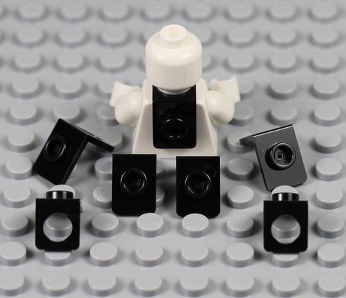 LEGO - Neck Bracket w/ Back Stud - Minifigure Body Wear Dark Light Gray ...