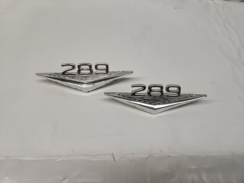 1964 65 66 Ford Mustang Fairlane 289 Fender Emblems Ornament OEM ...