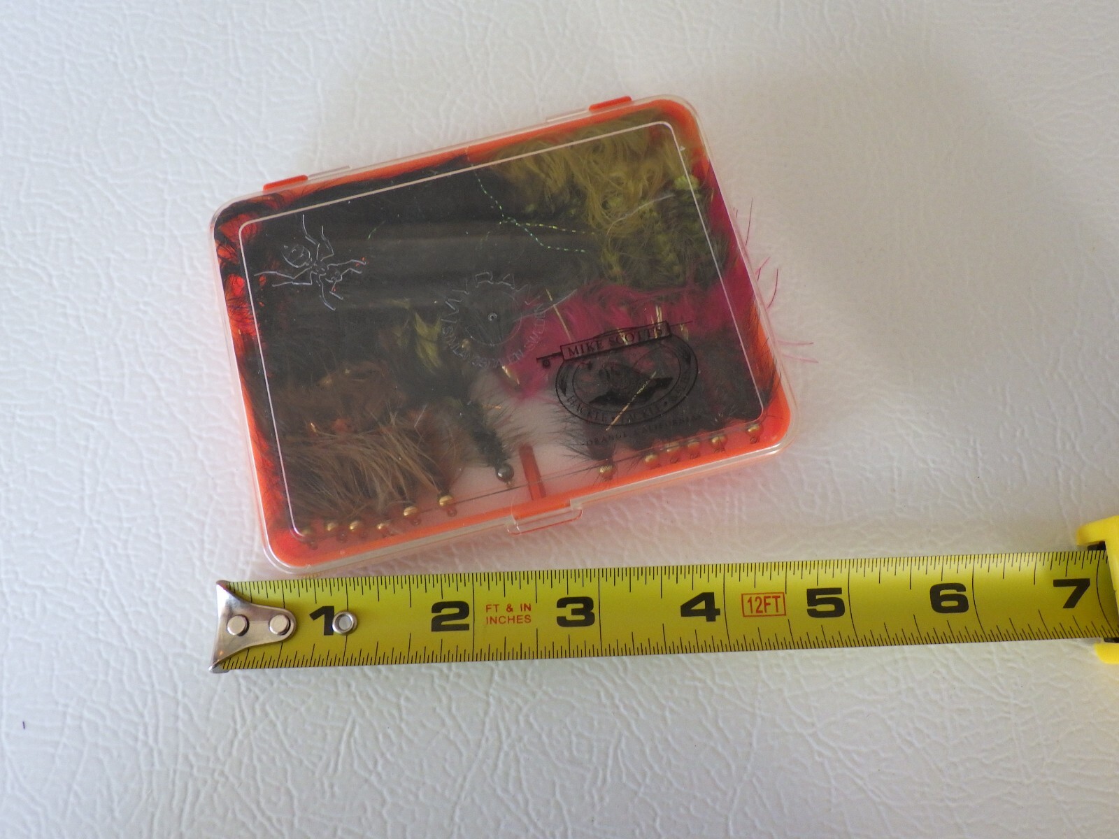 Mike Scott's Plastic Fly Box full of Bead Head Streamer Flies (25 Flies ...