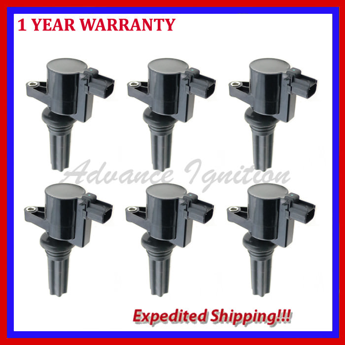 IGNITION COILS DG528 DG517 FD496 C1346 Q6ULI262 For JAGUAR LINCOLN 2.5L ...