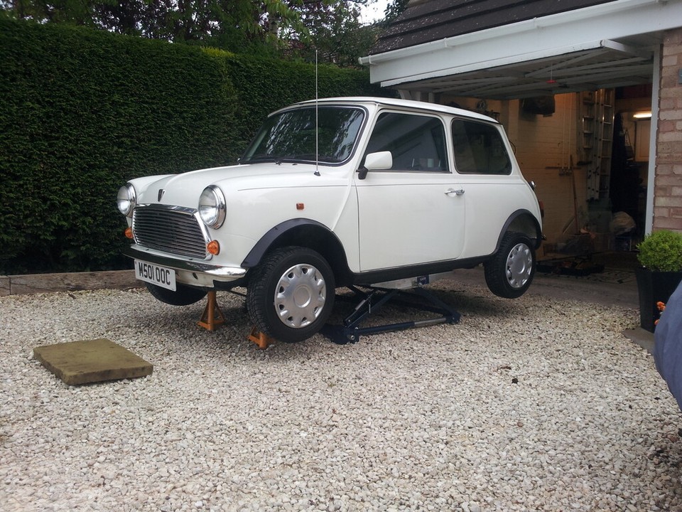 TILTING CAR LIFT ADJUSTABLE CAR RAMP MOBILE LIFT CJAUTOS CL01 1.5 ton ...