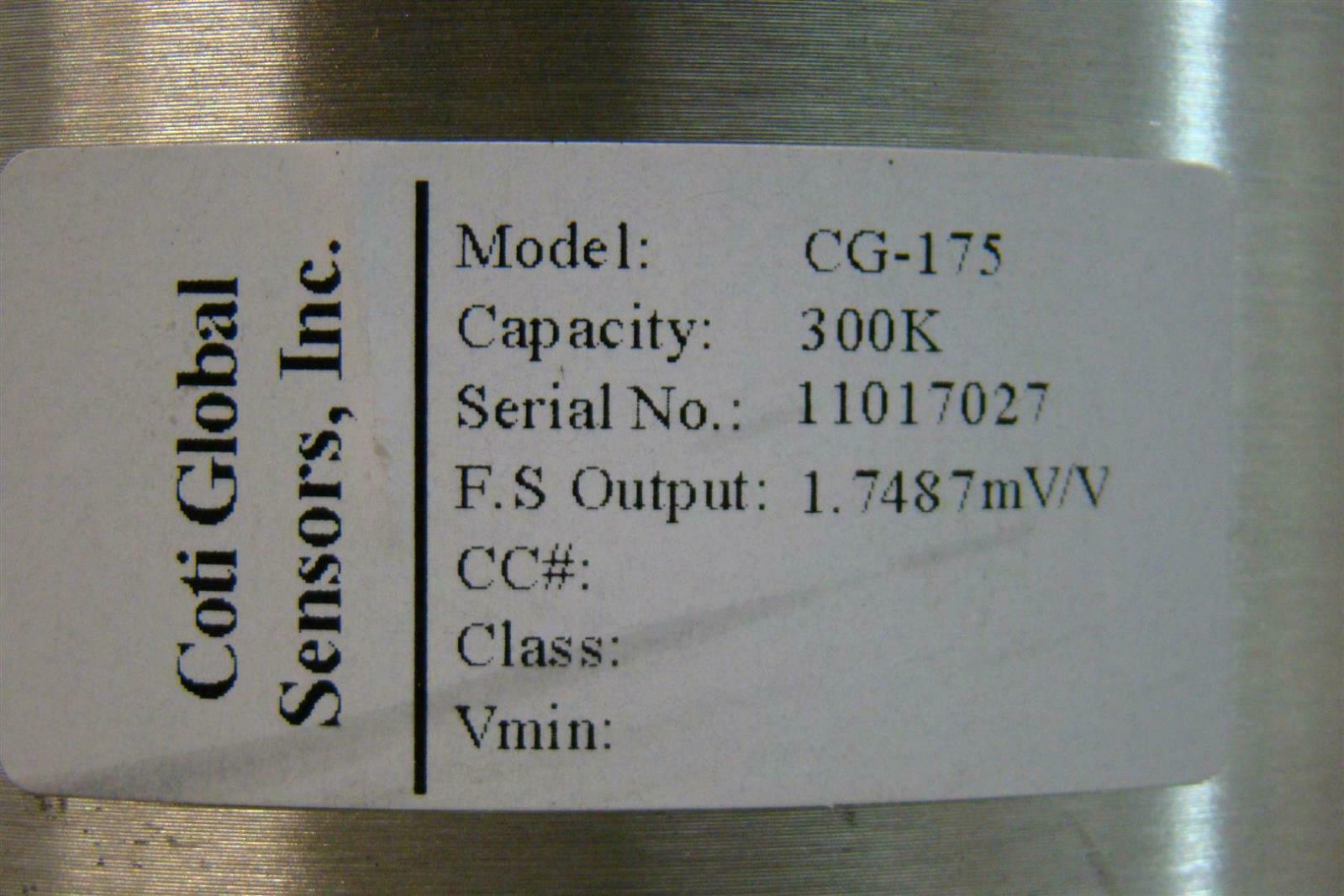 Coti Global Sensors 300K 11017027 CG-175 | eBay Australia