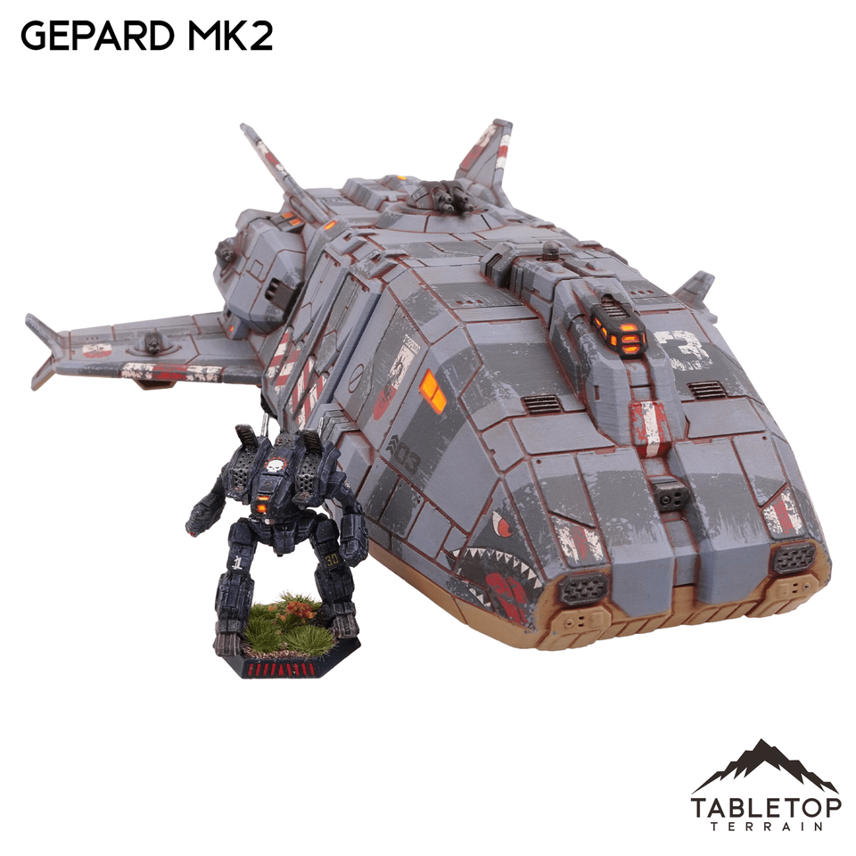 Gepard Dropship Mk2 - Small Scale Mech Wargames 6mm 8mm | eBay