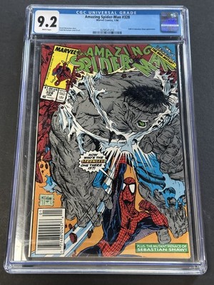 Amazing Spider-Man #328 Marvel 1/90 Hulk & Sebastian Shaw Appearance ...