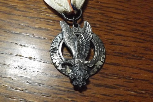 BOY SCOUT ROBBINS STERLING SILVER TYPE ll EXPLORER AWARD MEDAL 1950s | eBay