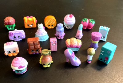 Shopkins Lot of 20 Random Characters Mixed Seasons, mostly Food ...