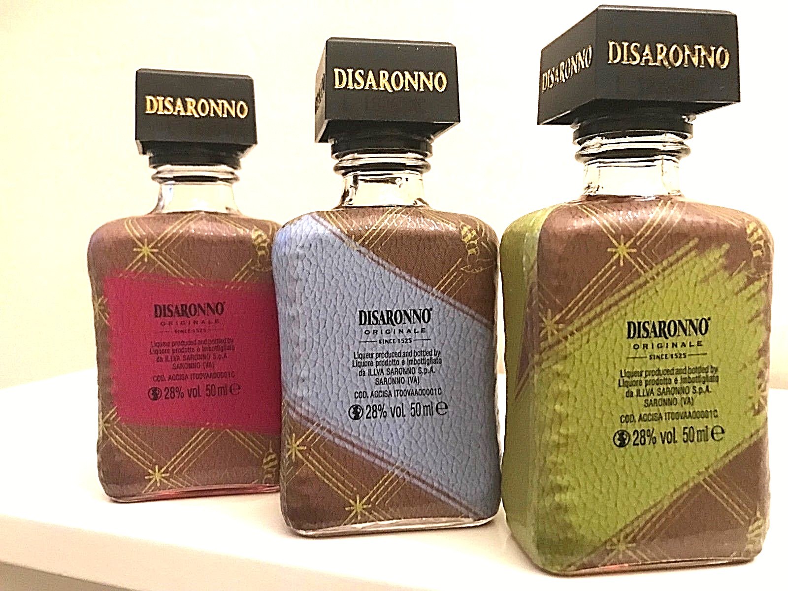 RARE Disaronno Amaretto wears TRUSSARDI 2018 Special Edition Empty Mini ...