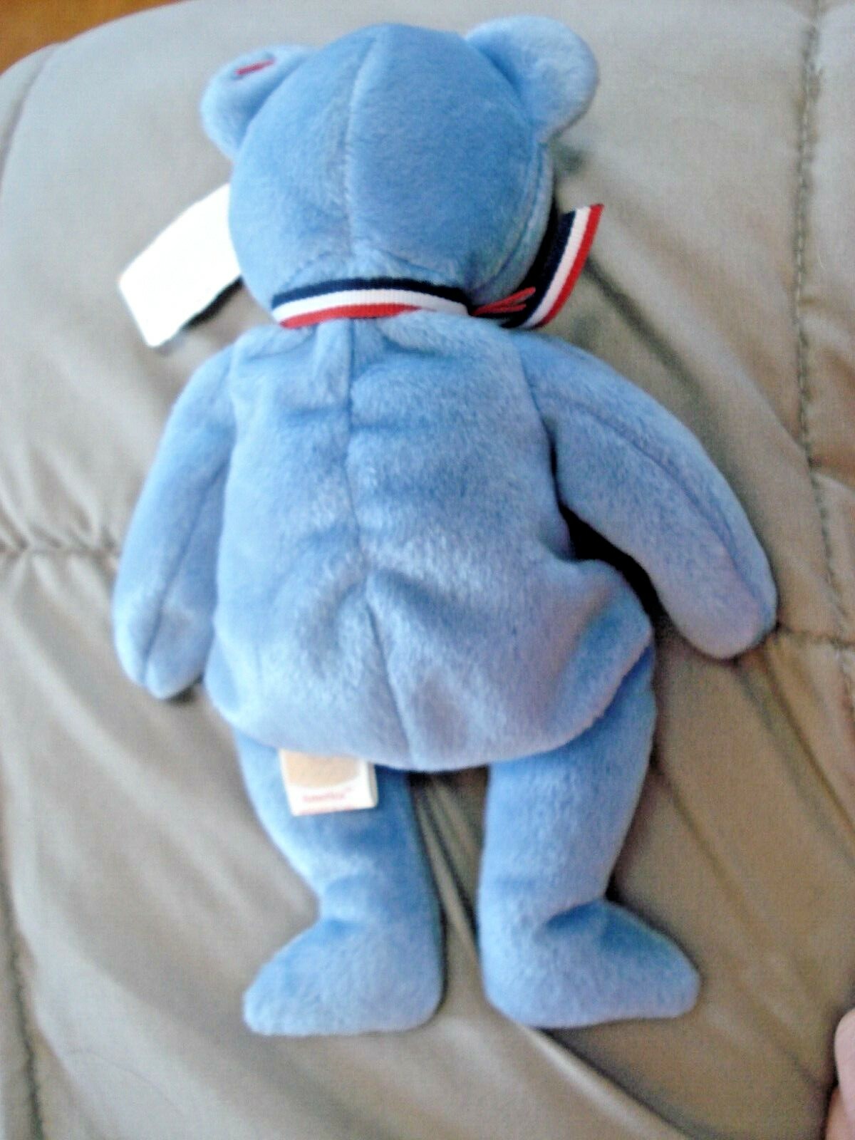 RARE Vtg. Ty AMERICA Red Cross 9/11/2001 Bear 2002 Beanie Baby **ERRORS ...