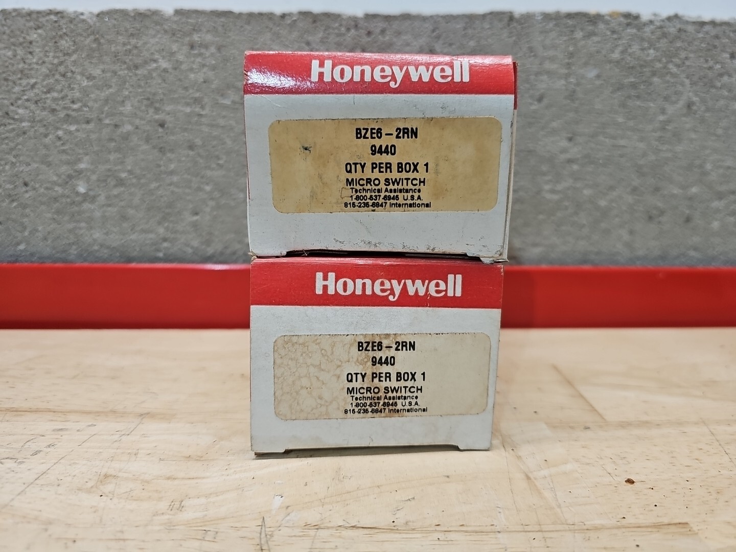 Honeywell BZE6-2RN Limit Switch - Microswitch ☆LOT OF 2☆NEW SURPLUS ...