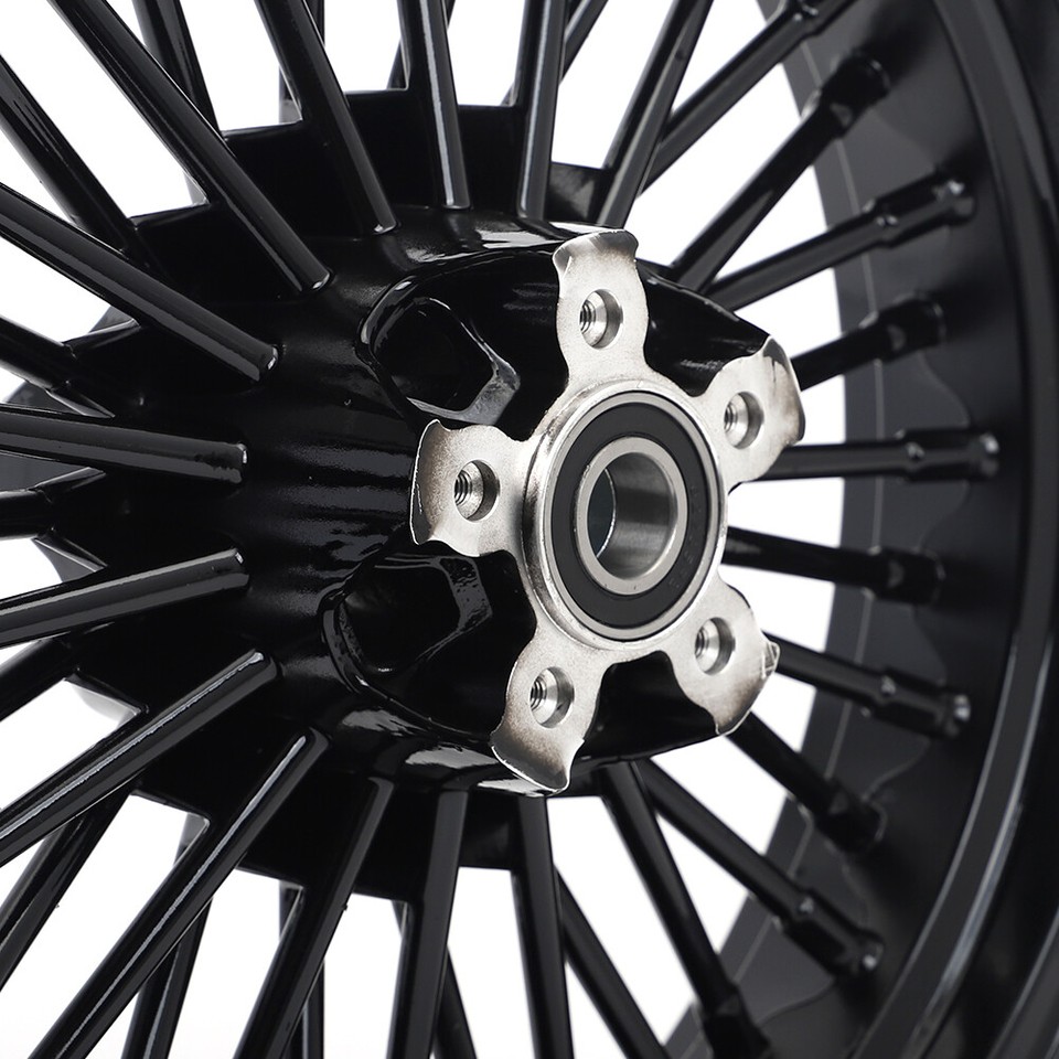 Fat Spoke Front Wheel Rim 17x3.5 for Harley Softail Heritage Fatboy ...