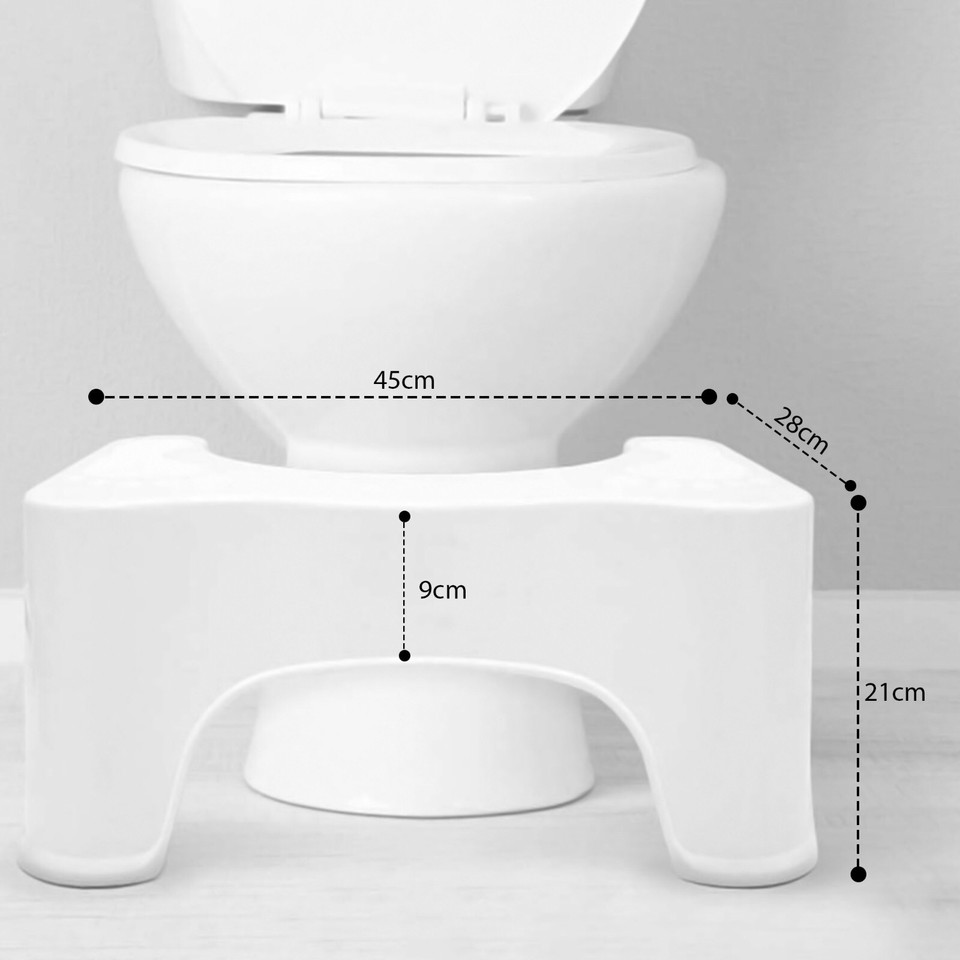Portable Toilet Squat Step Stool Squatty Bathroom Potty Aid Feet ...