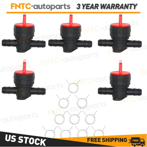 5 x 1/4"Inline Gas Fuel Cut Off Shut Off Valve For Briggs&Stratton ...