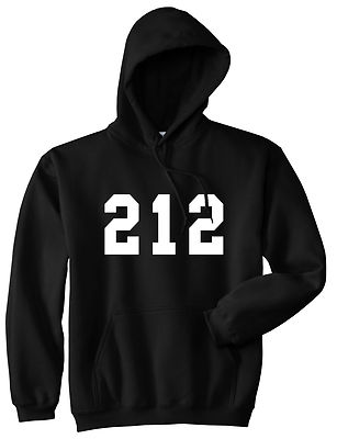 Kings Of NY 212 718 Zip Code Pullover Hoody Sweatshirt New York | eBay