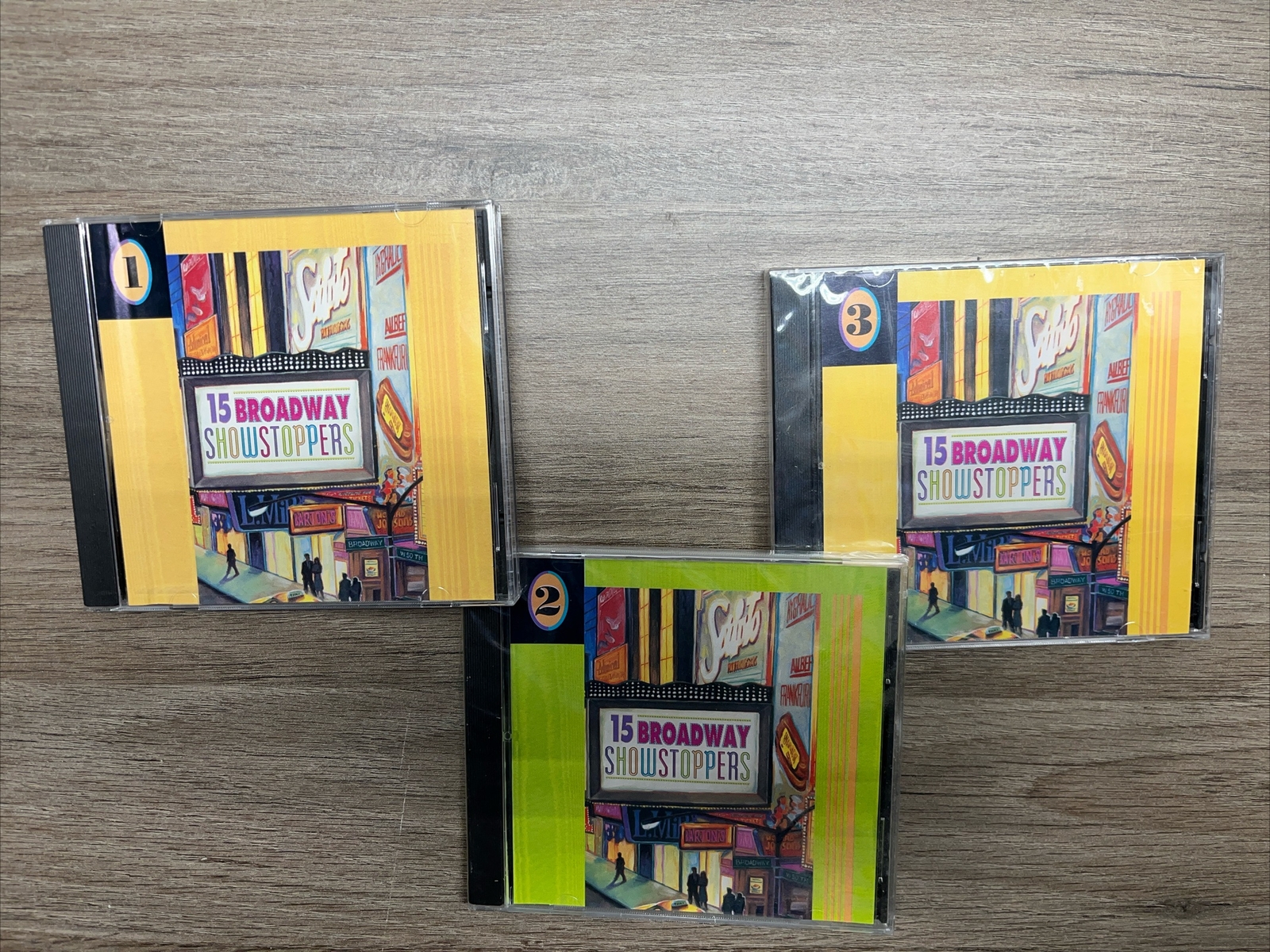 15 Broadway Showstoppers CD Disk 1-3 Various Artists On 3 CD’s | eBay