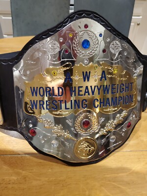 Classic AWA Inmate Championship Wrestling Belt Custom Made | eBay