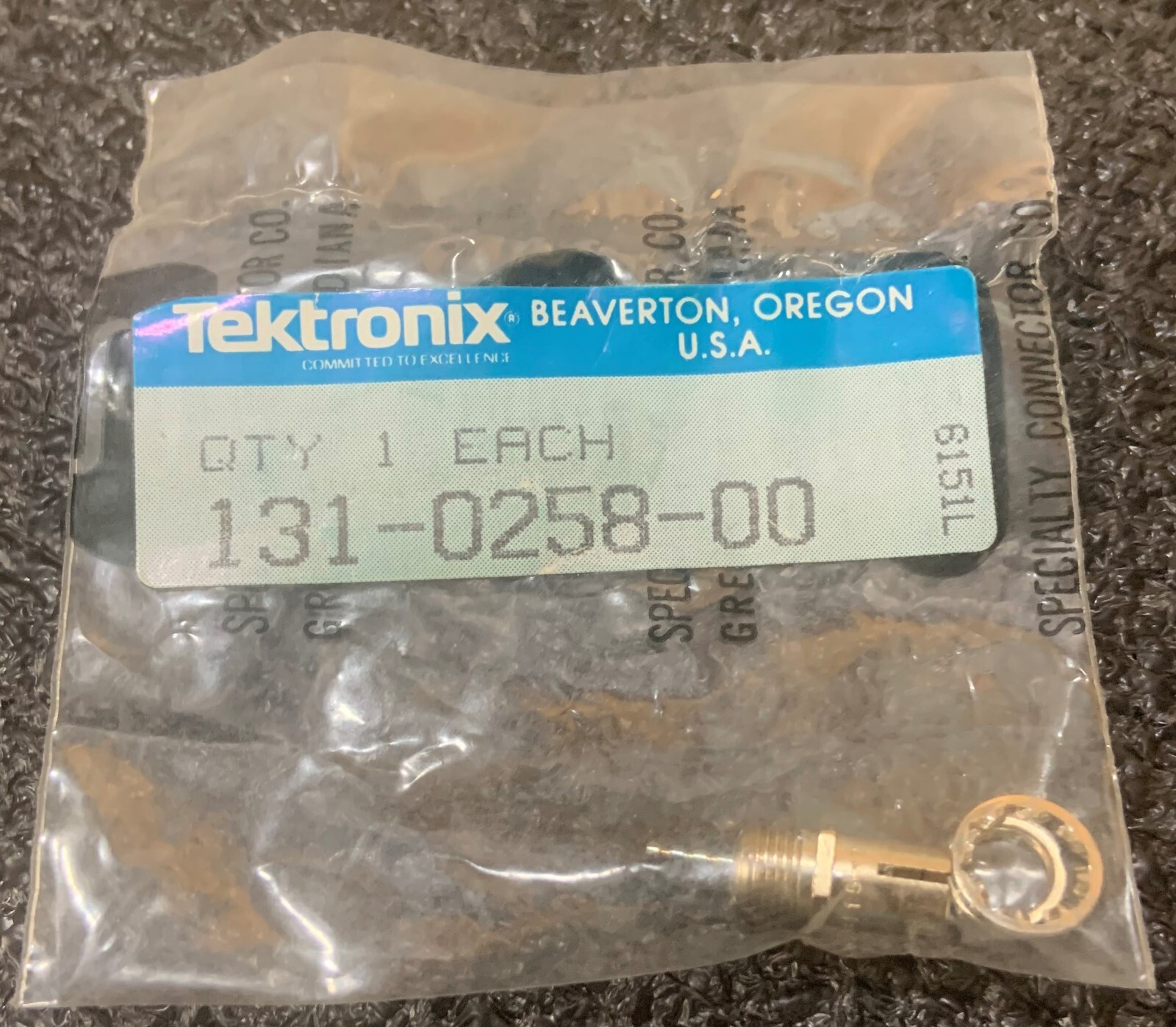 Tektronix Accessory, Probe, Test Jack, For 5 mm miniature probe - (131 ...