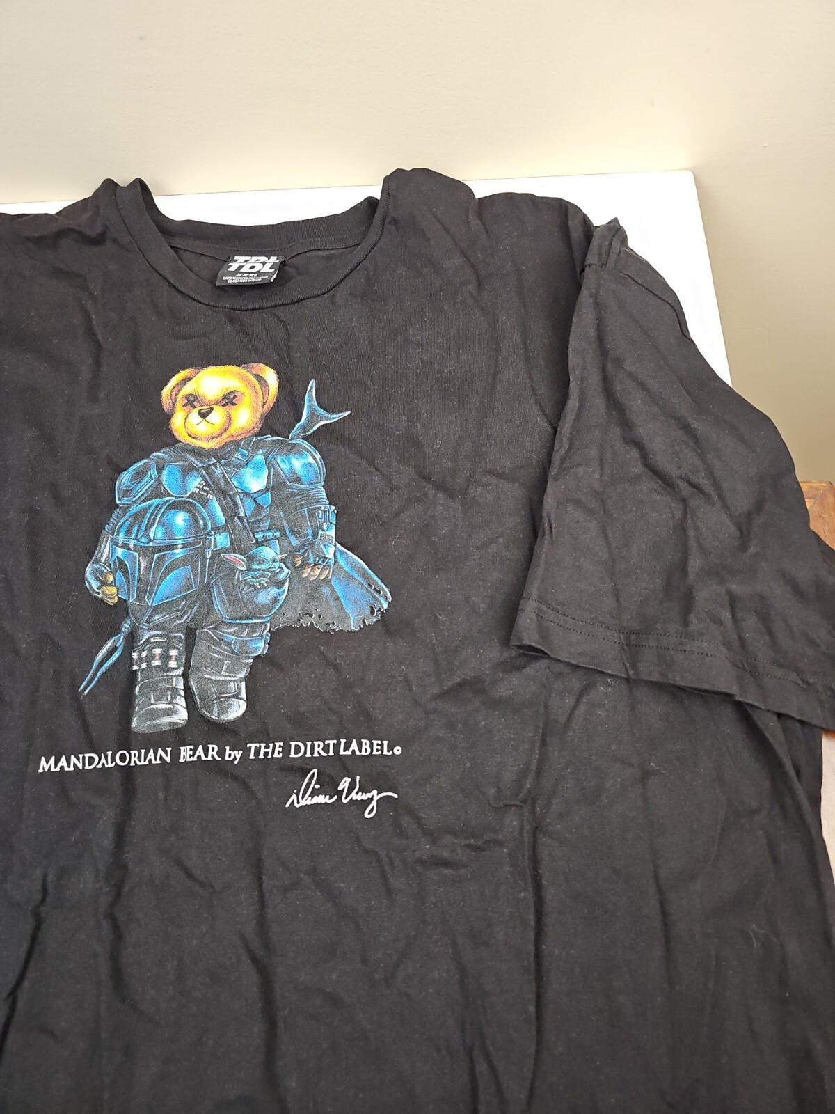 TDL The Dirt Label Mens Mandalorian Bear Star Wars Bl… - Gem