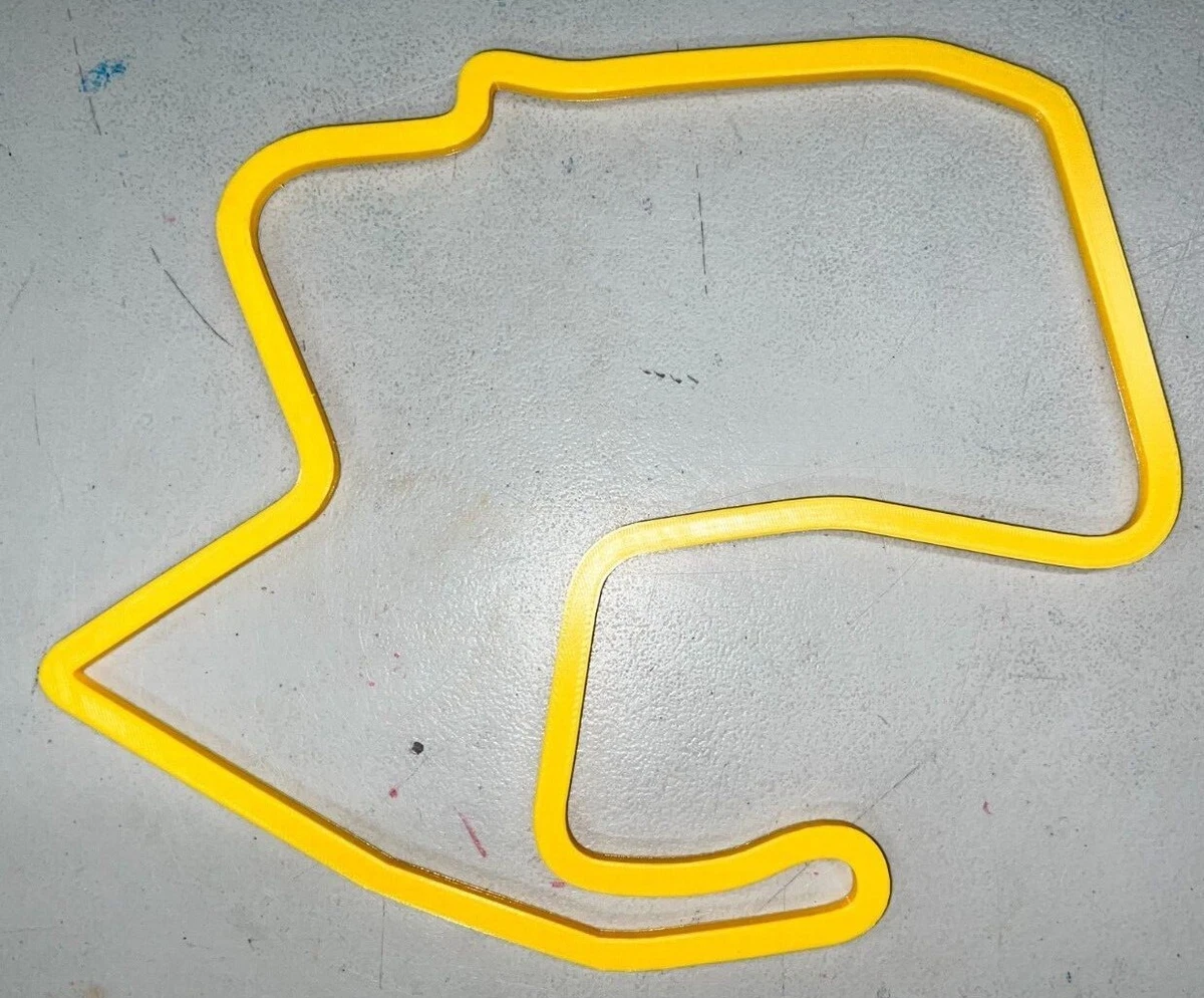 Laguna Seca Raceway Map