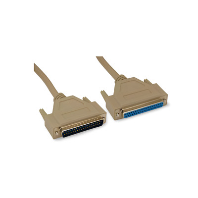 6ft DB37 Male to DB37 Female Serial Extension Cable RS-449 - Beige | eBay