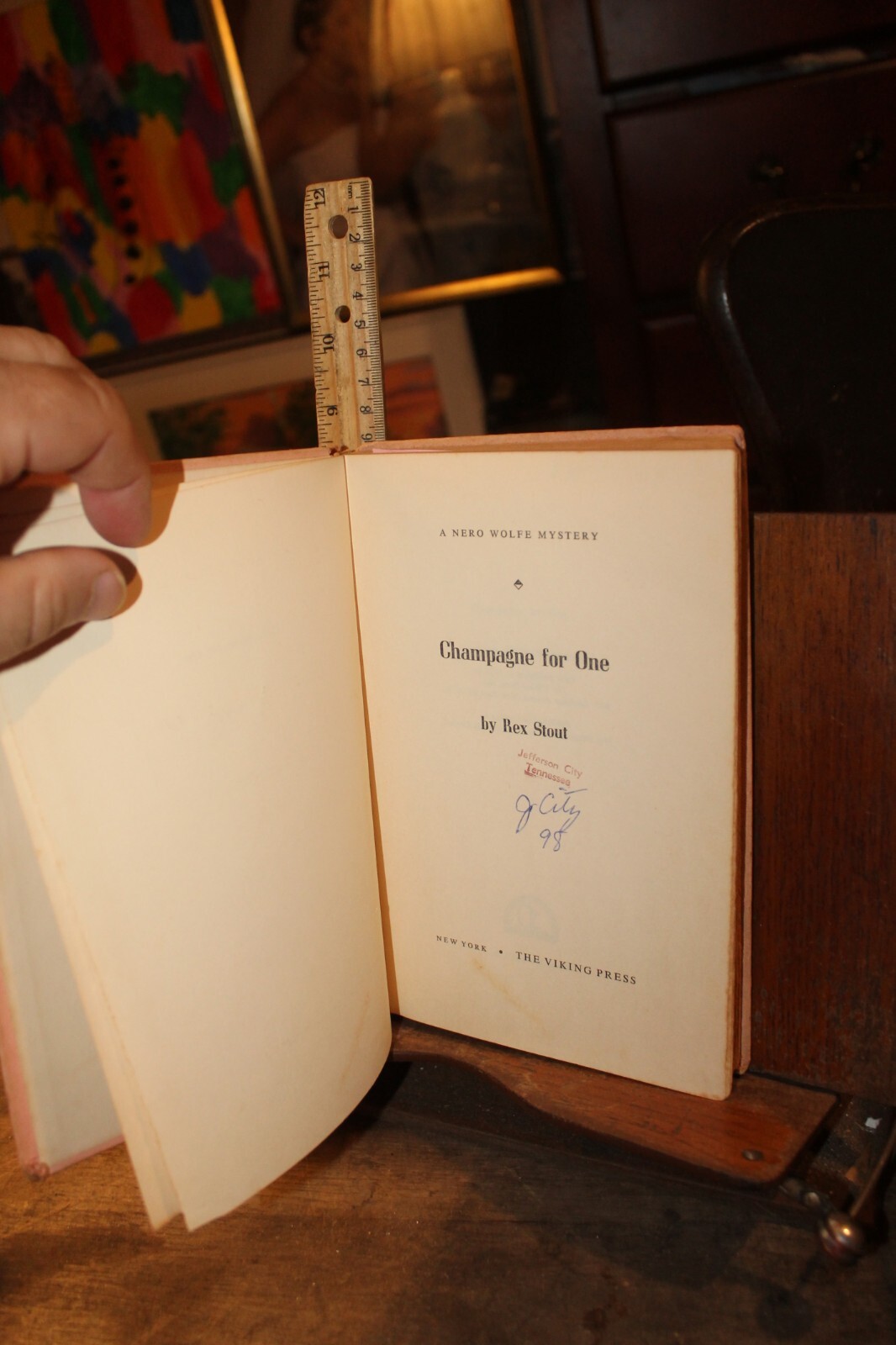 1958 Rex Stout Champagne for One HB | eBay