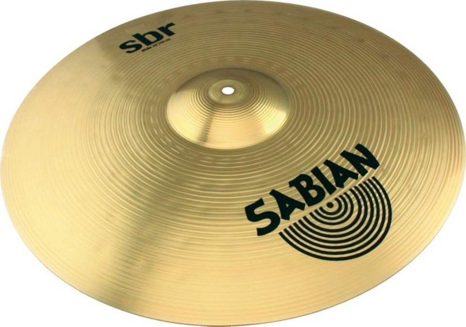 20" SBr Brass Ride Cymbal - Versatile and Bright with Strong Stick ...