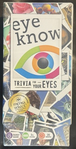 Eye Know Trivia Family Card Game [BRAND NEW] 778988692660 - Cardinal ...