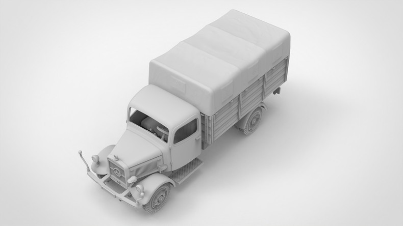 3D Printing Model 1/72 German L3000 truck Model Unpainted | eBay