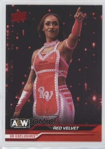 2024 Upper Deck AEW All Elite Wrestling Exclusives /100 Red Velvet #42 ...