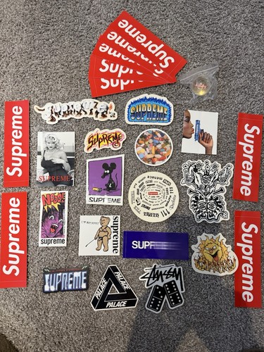 Supreme Sticker Lot Bundle – Box Logo, Bogo, Accessories – 100% ...