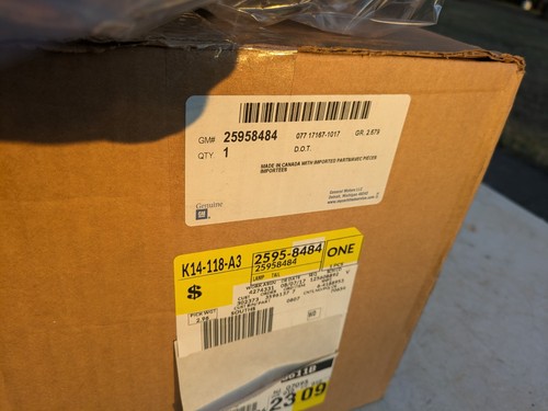 NEW 2007-13 GMC Sierra 1500 2500 3500 Left Tail Light Lamp Genuine GM ...