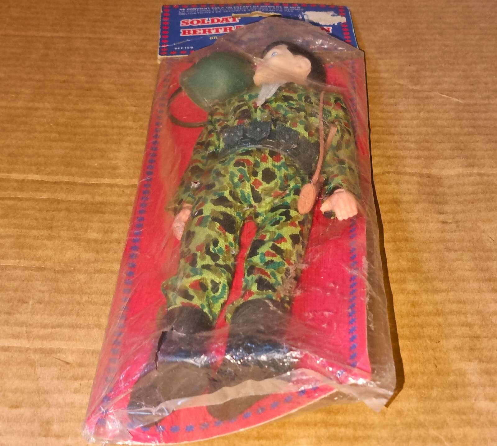 Vintage 70's Gi Joe Knock off KO Action Man Bootleg Soldat Bertrand 12 ...