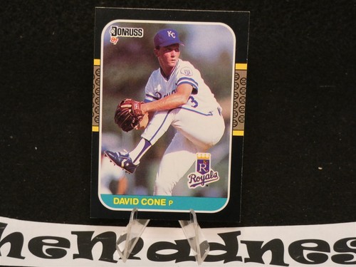 Two (2) 1986 Donruss David Cone Rookie Baseball Cards #502 KC Royals RC | eBay