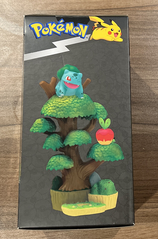 Pokemon Select Summer Forest Environment with 2" Bulbasaur & Applin ...