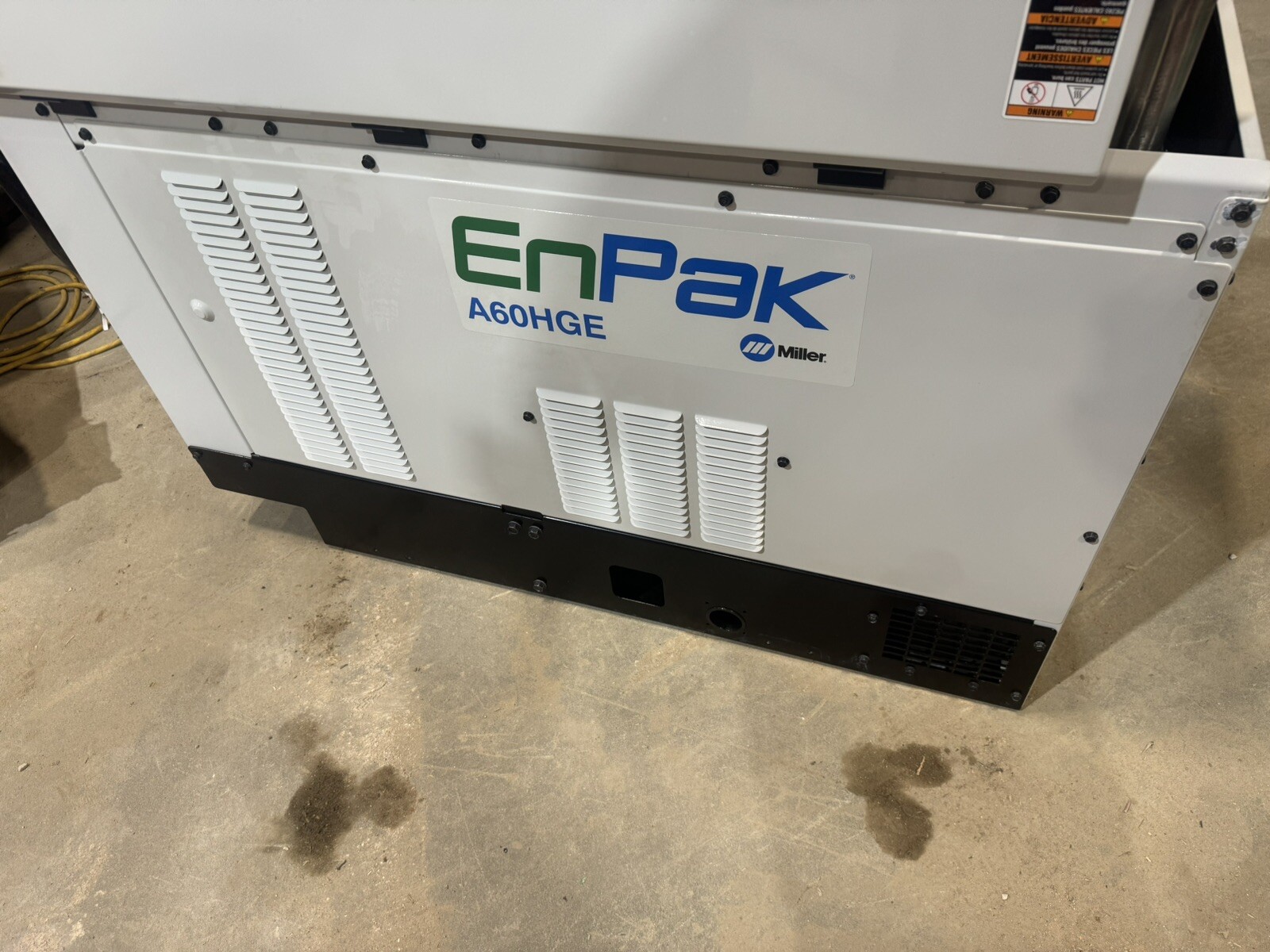 Miller Enpak A60 Air Compressor, Generator, Hydraulic Power Pack Kubota ...