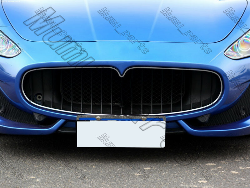 Black & Plating Front Bumper Radiator Grille For Maserati GranTurismo ...