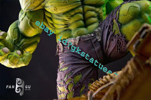 PanGu Studio Hulk Resin Model Pre-order H65cm Green Giant Statue Comic ...