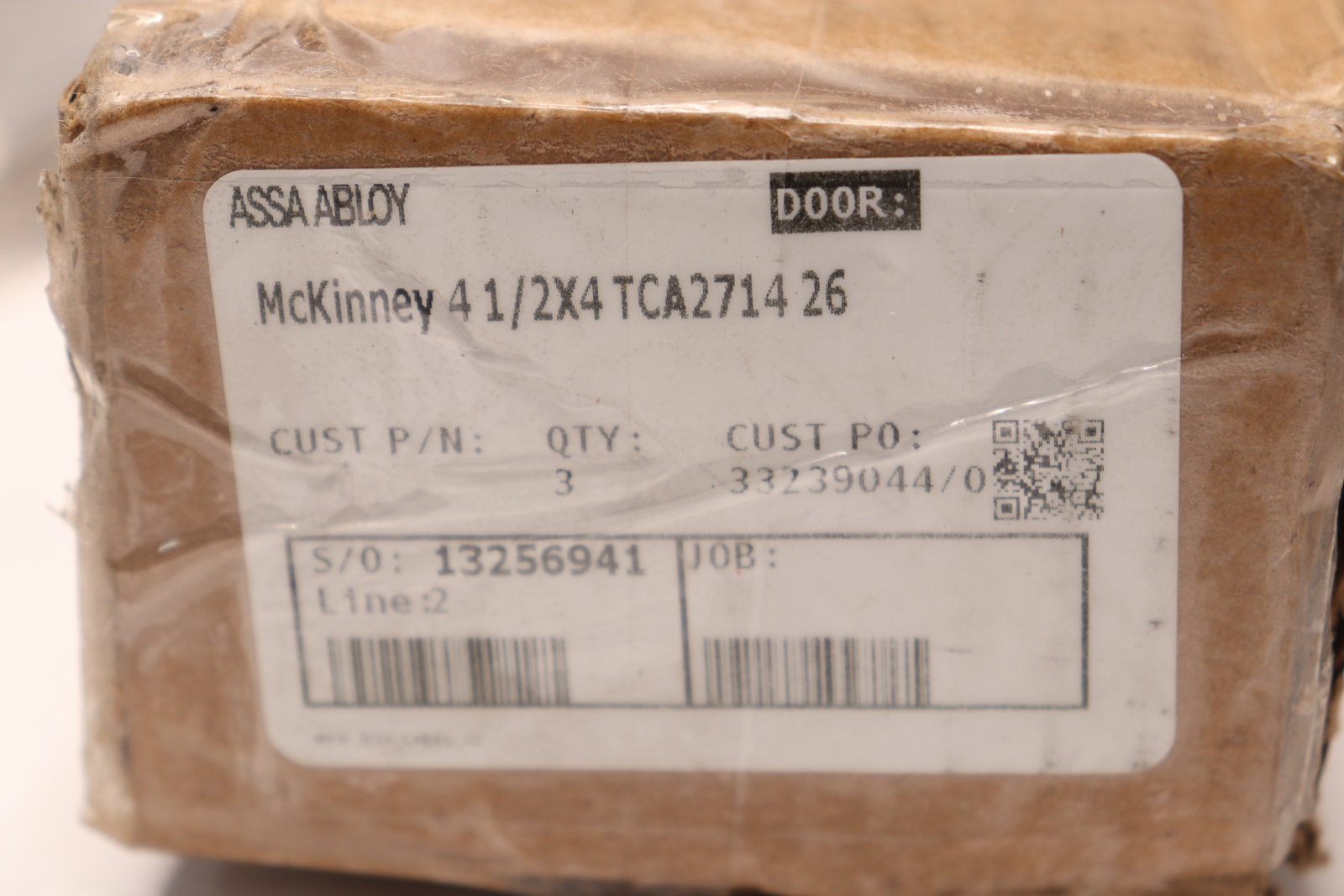 McKinney Commercial steel Door Hinges TA 2714 TA2714 4 1/2" 1/2" for ...