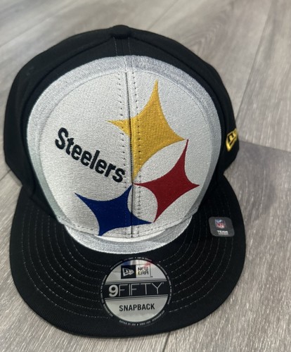 Pittsburgh Steelers New Era 9Fifty SnapBack Adjustable Hat Black Color ...