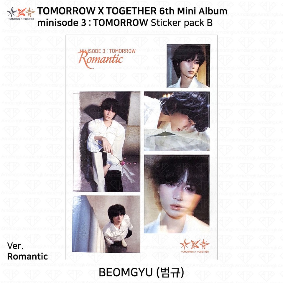 TXT Tomorrow X Together minisode 3: TOMORROW Photocard Postcard Poster ...