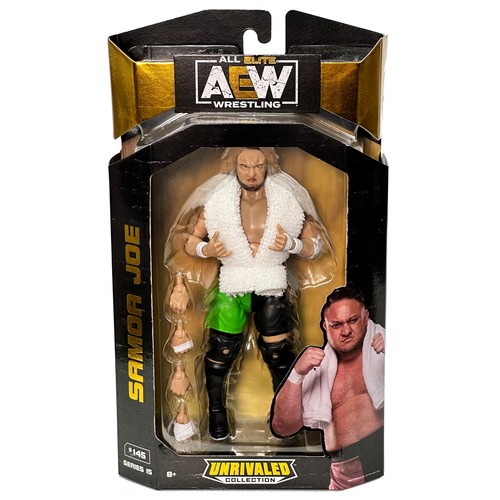 Samoa Joe - AEW Unrivaled 15 Jazwares Toy Wrestling Action Figure | eBay