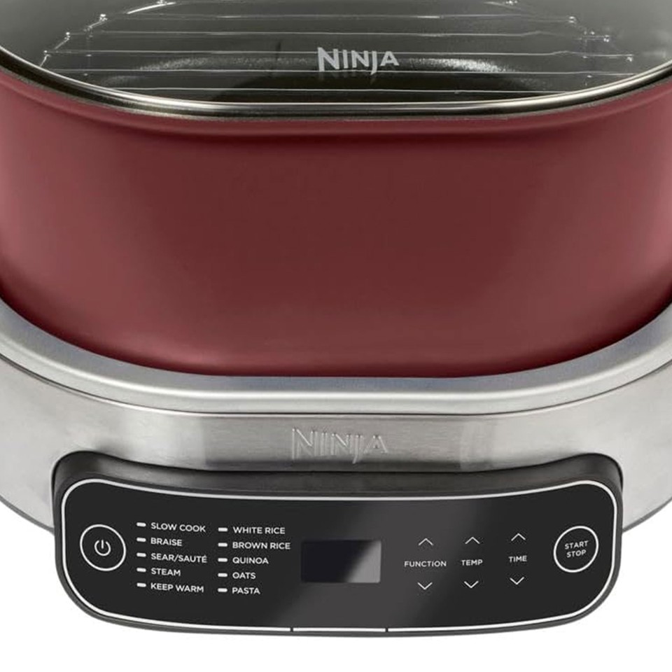 Ninja 8 In 1 Foodi Everyday Possible Cooker Pro, Merlot, (Open Box) | eBay