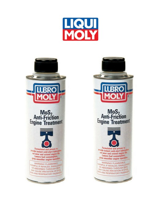 2x Liqui Moly Mos2 Anti Friction Treatment Engine Oil Additive LM 2009 ...