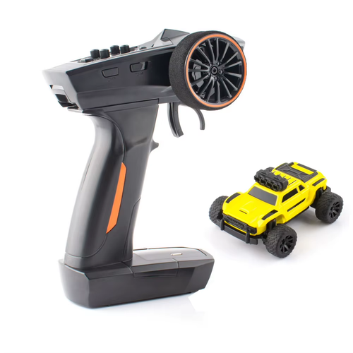 Turbo Racing 1:76 Scale Remote Control Mini Monster Truck RTR Fast RC ...