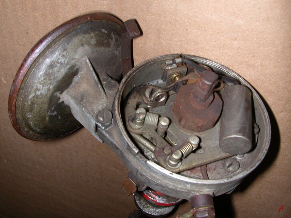 OEM POINTS-TYPE DISTRIBUTOR - 1956 FORD 292 Y-BLOCK - #FDT-12127-B2 ...