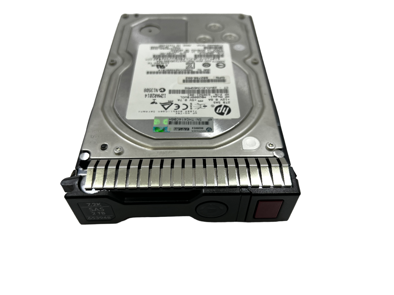 HP 2TB 7200 rpm SAS 3.5" Internal SC Midline Hard Drive 652757-B21 ...