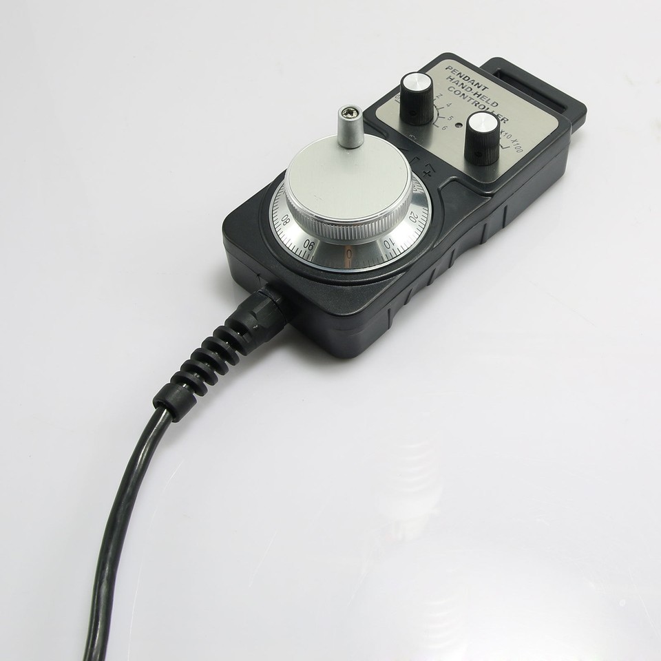 Universal CNC 6 Axis MPG Manual Pulse Generator Pendant Encoder for ...