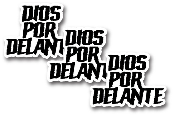 Dios por delante Decal Car Window Vinyl Sticker Trucking Religious ...
