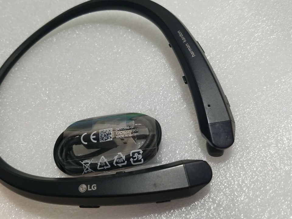 Genuine LG Tone Infinim HBS-910 Bluetooth Stereo Headset Harmon Kardon ...