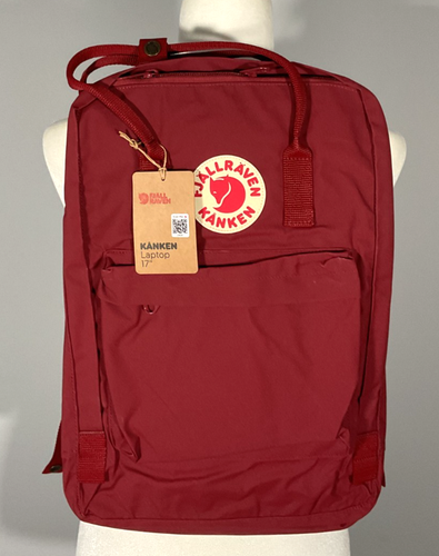 Fjallraven Kanken Laptop 17in Ox Red Backpack NWT | eBay